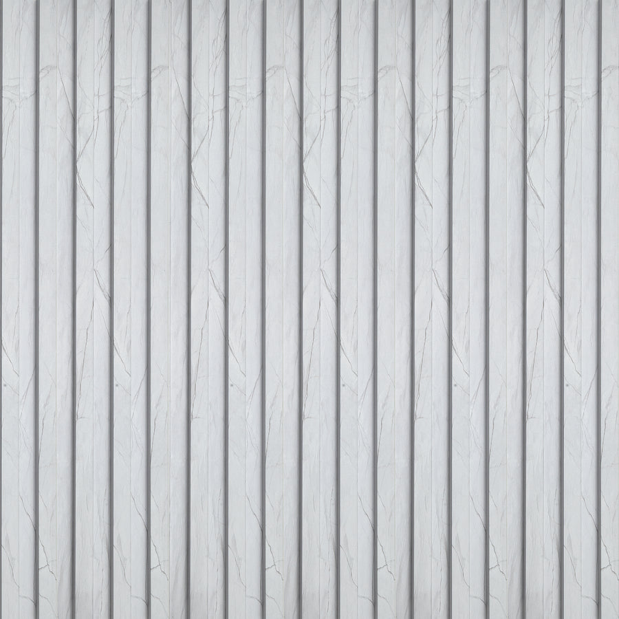 WPC Fluted Panels, Gray Sandstone, 10 Panels x 9 feet long – Swan Canada