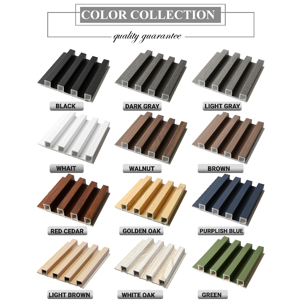 WPC Slat Wall Panel Sample Pack - Max 4 Samples per Order – Swan Canada