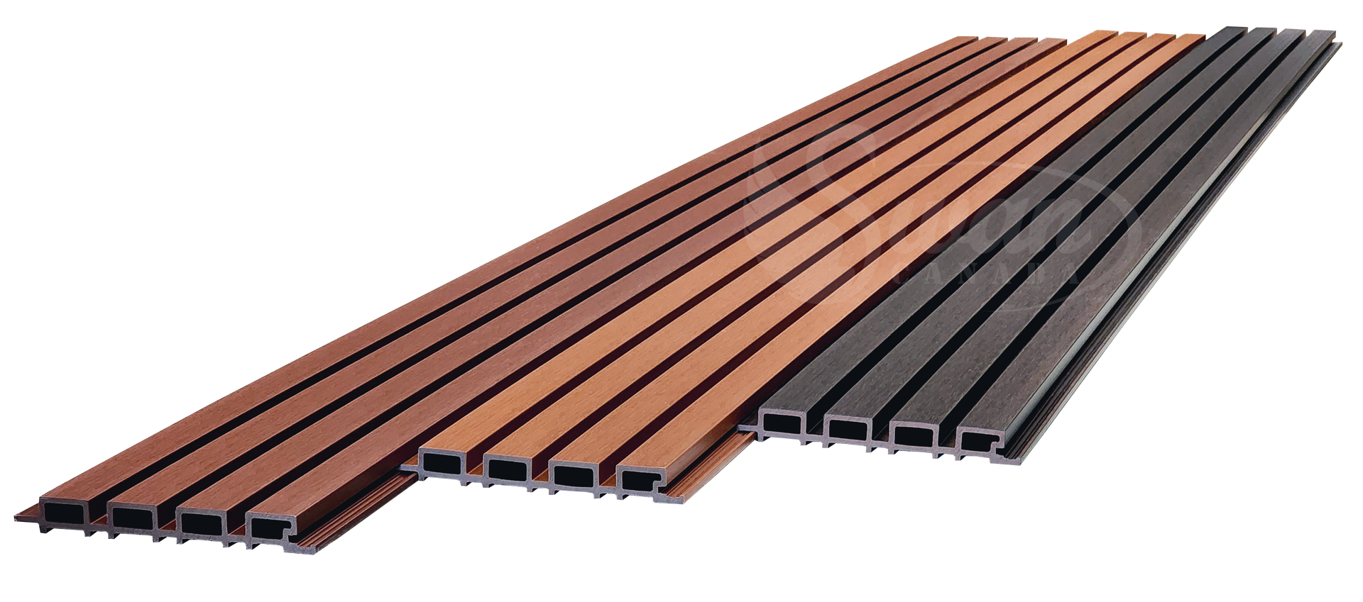 Outdoor WPC Fluted Panels – Swan Canada