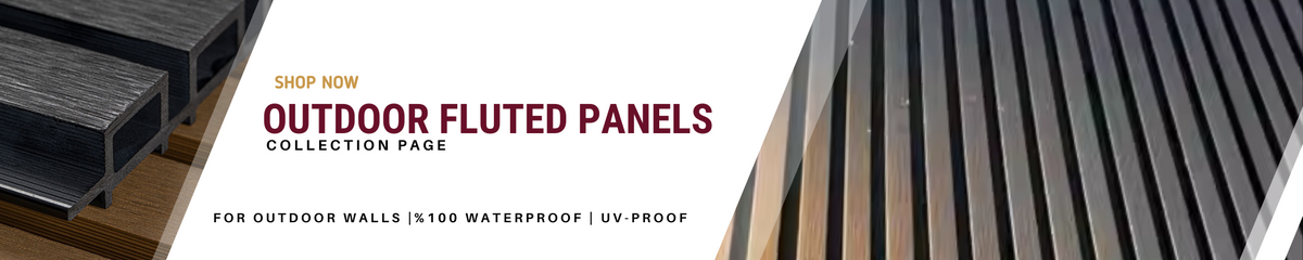 Outdoor WPC Fluted Panels – Swan Canada