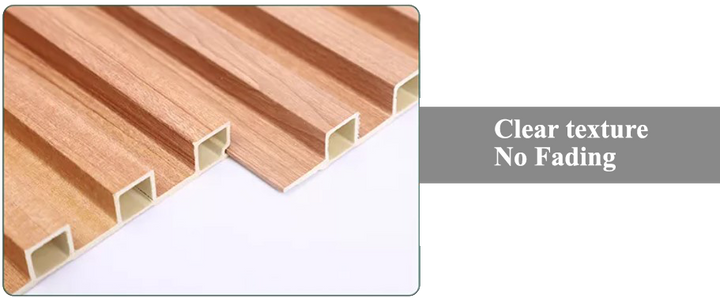 WPC Fluted Panels, Red Cedar, 10 Panels x 9 feet long. – Swan Canada